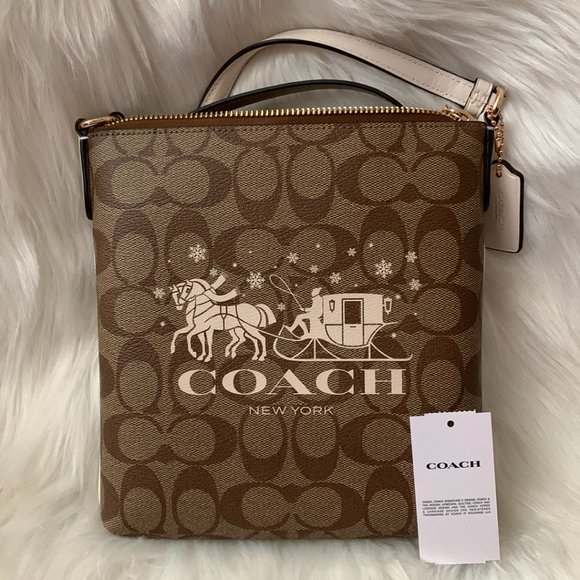 Coach | Bags | Coach Signature Mini Rowan File Crossbody Bag In ...